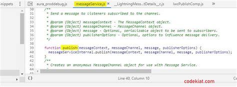Implement Lightning Message Service In Salesforce