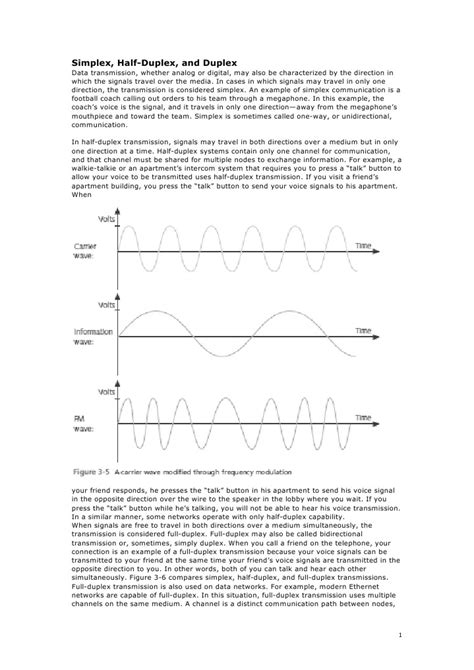 Full Duplex Pdf Duplex Telecommunications Transmission Medium