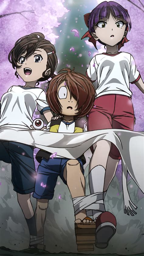 Mobile Wallpaper Anime Gegege No Kitaro Mana Inuyama Neko Musume