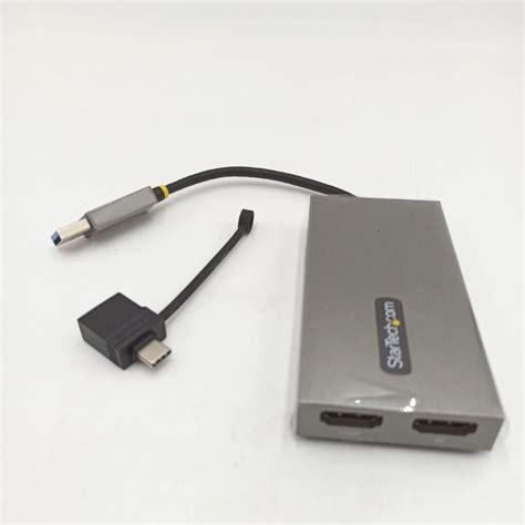 Startech Usb Hdmi Dual Monitor Adapter B Usb Hdmi Au Meilleur Prix Sur Idealo Fr