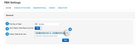 Help Center The Basics Settings PBX PBXDom PBXDom