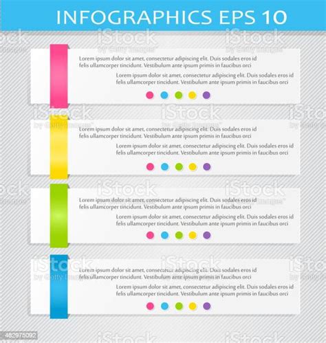 현대적이다 3d 인포그래픽 색상화 디자인식 형판 Shadow 벡터 일러스트 0명에 대한 스톡 벡터 아트 및 기타 이미지 0명 2015년 광고 Istock