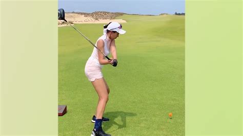 4년차 골퍼 세원 미녀골퍼의 골프스윙 Youtube