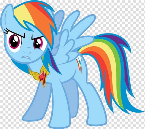 Rainbow Dash Face Vector