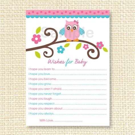 5 Wishes Printable Free