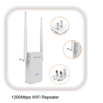 Buy Wholesale China 1200mbps Dual Band 2 4ghz 5 8hz Wifi Extender Long Range Wireless Signal
