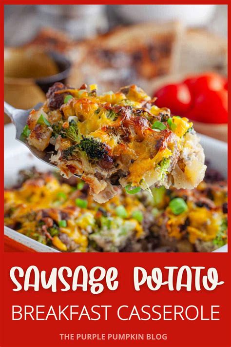 Hearty Potato Sausage Breakfast Casserole Recipe