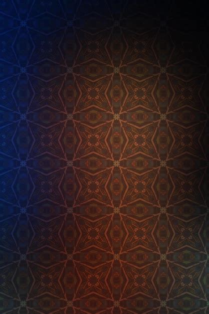 Premium Photo Ornate Geometric Pattern And Artfully Abstract Multicolored Background