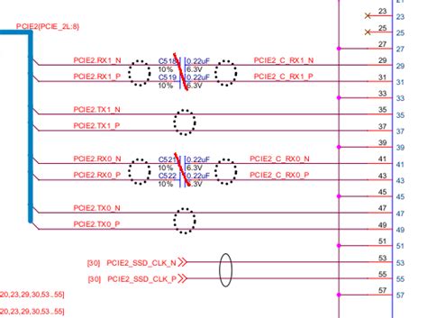 processor sdk dra8x tda4x [invalid layout error] phy link never came up for pcie on j7x