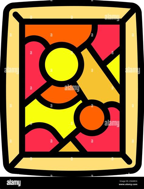 Art Gallery Picture Icon Outline Art Gallery Picture Vector Icon For