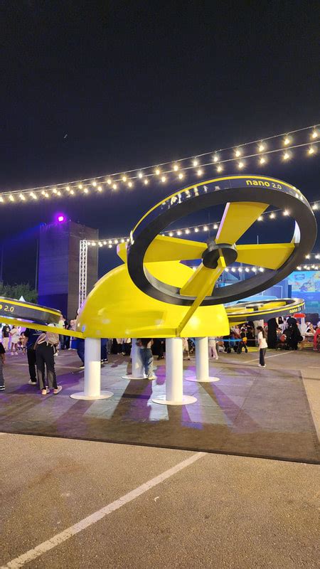 Nano Robot Structure Scenic Design Mansour Festival Abu Dhabi 2024