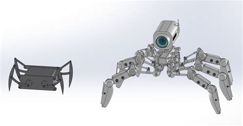 Spider Bionic Robot 3d Model Cgtrader