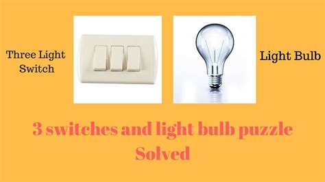 3 light switch and bulb puzzle solved interview puzzle in hindi