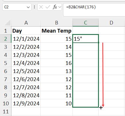 6 Ways To Make A Degree Symbol In Microsoft Excel How To Excel