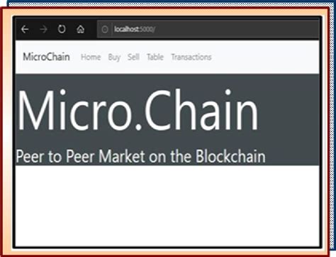 Frontend Of The Homepage For Peer To Peer Market Download Scientific