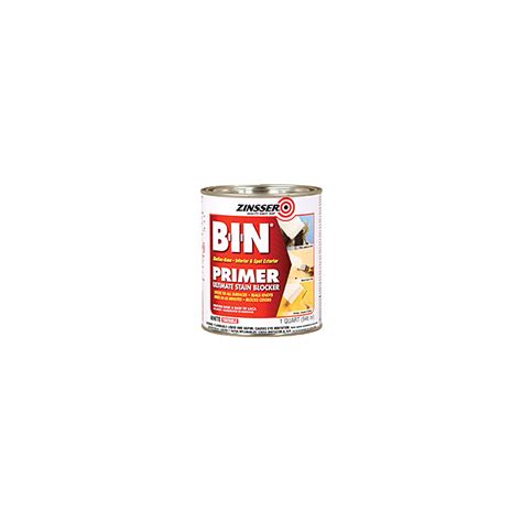 Zinsser ® B I N® Shellac Base Primer Quart Primer White