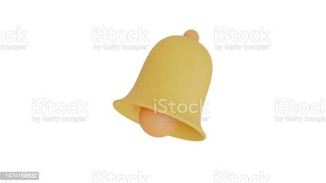 3d 벨 알림 사운드 기호가 있는 현실적인 3d 개체입니다 알림의 창의적인 개념적 기호입니다 3d 렌더링 그림 0명에 대한 스톡 사진 및 기타 이미지 Istock