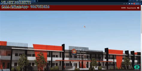 Online College Management System Project In Php And Mysql