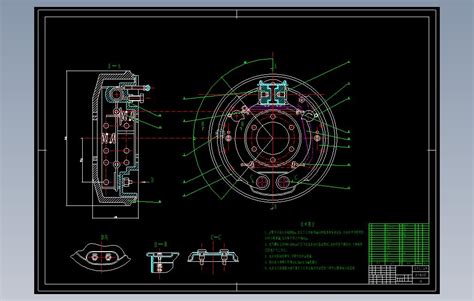 制动器cad图纸 Autocad 模型图纸免费下载 懒石网