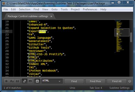 Sublimetext Sublime Text Change Highlight Background Stack Overflow