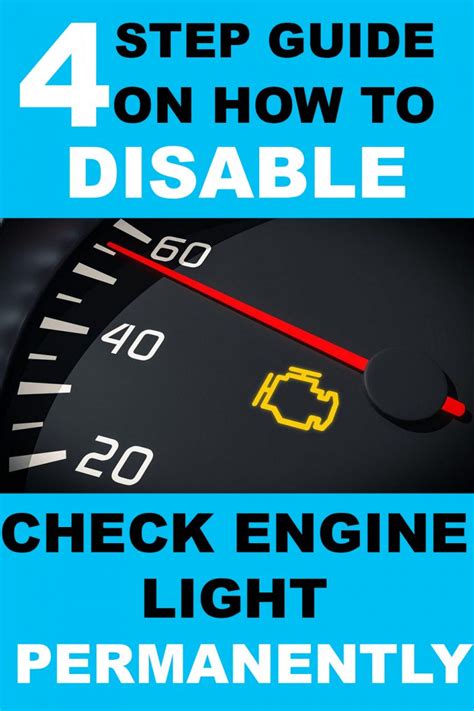4 Step Guide On How To Disable Check Engine Light Permanently Remove Check Engine Light Fuse
