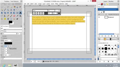How To Center Text In Gimp Quick Guide And Tips Images
