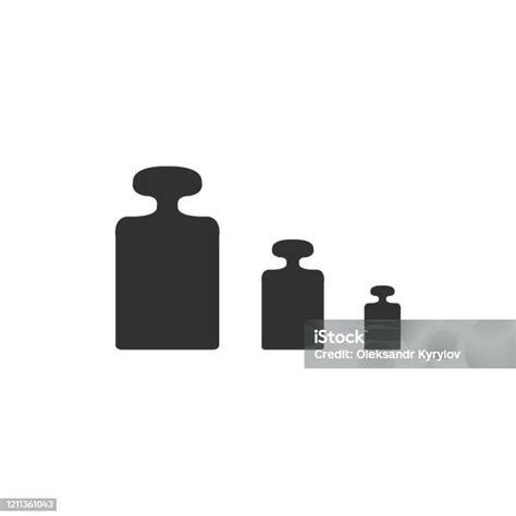 무게 Kg 파운드 아이콘 웹 사이트 디자인 로고 앱 Ui에 대한 질량 기호 흰색 배경에 격리된 스톡 벡터 그림입니다 강철에 대한 스톡 벡터 아트 및 기타 이미지 Istock