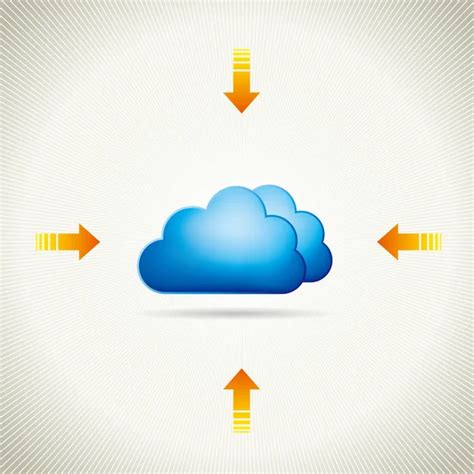 Cloud Computing Networking Design Concept Data Sharing Concept Design