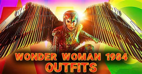 Wonder Woman 1984 Outfits Complete Guide Usa Jackets
