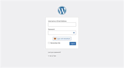 One Click Wordpress Login With Metamask