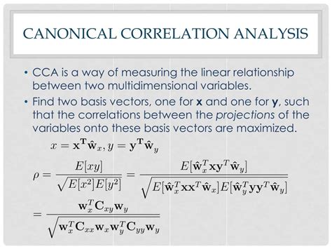 Ppt Multi View Clustering Via Canonical Correlation Analysis Kamalika