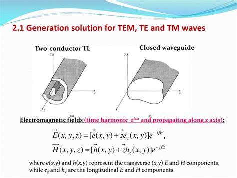 Ppt Chapter 2 Transmission Lines And Waveguides Powerpoint