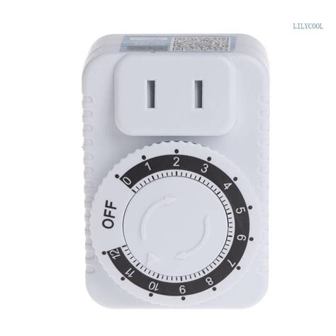 Ch 12 ชั่วโมงพลาสติก Cyclics Timer Switches Kitchen Timers Outlet Loop