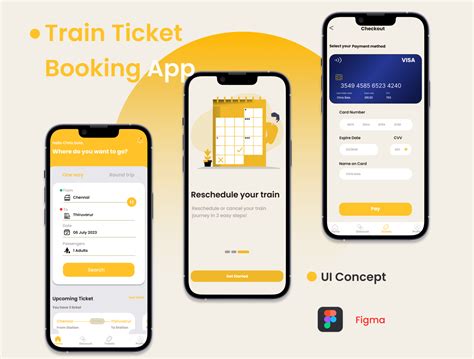 Train Ticket Booking App By Baladesign On Dribbble