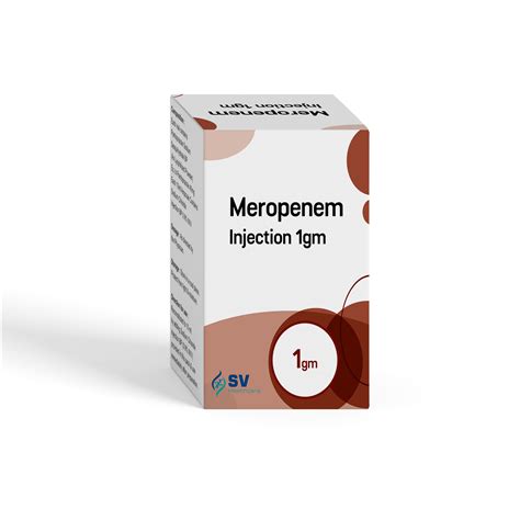 Meropenem Injection S V Healthcare Meropenem Injection S V Healthcare