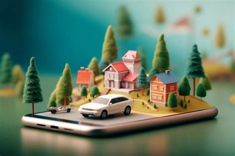 Gps Point Location Mobile Phone Direction Travel Position Navigation