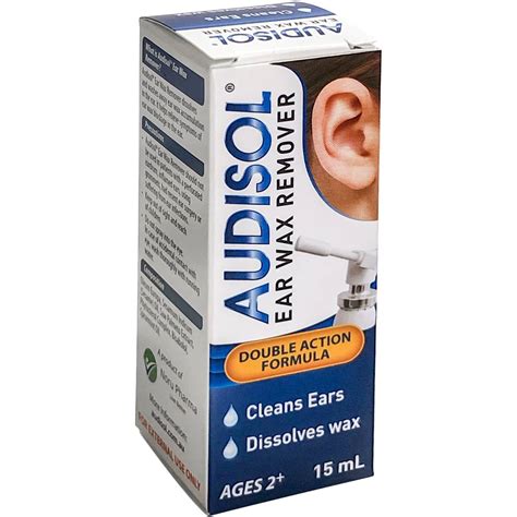 Audisol Ear Wax Remover 15ml Woolworths