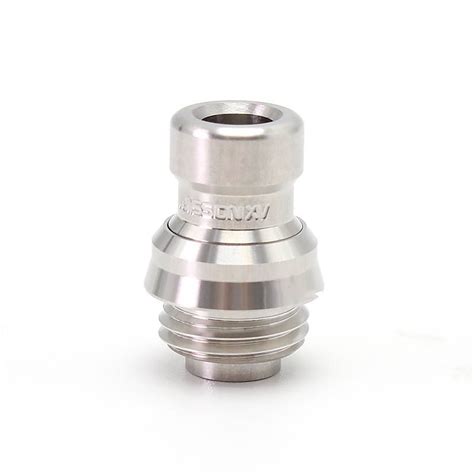 SXK Cosmos V2 Booster Integrated Drip Tip For BB Billet Boro AIO Box Mod Silver 316