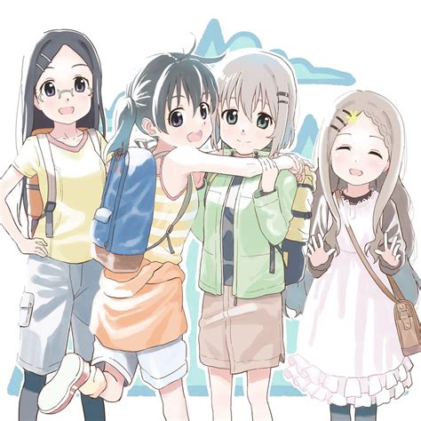 Yukimura Aoi Kuraue Hinata Aoba Kokona And Saitou Kaede Yama No Susume Drawn By Shinkun