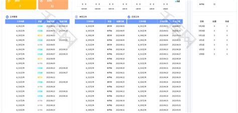 个人工作计划表execl模板 免费excel表格模板下载 千库网
