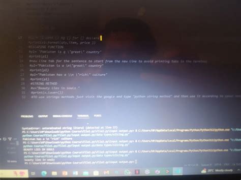 Aizaz Hassan On Linkedin Todays Python Journey Was A Thrilling Adventure I Learned And Executed