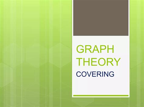 Graph Theory Ppt Pptx