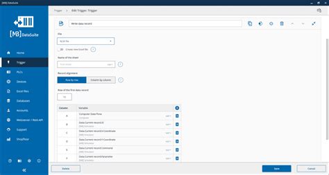 read write optimized data blocks db of an s7 plc excel sql mb datasuite