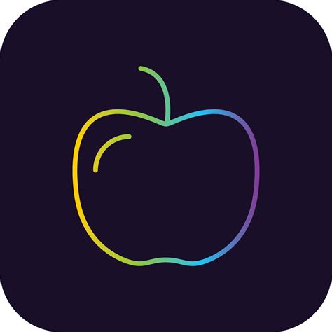 Apple Gradient Icon 9645060 Vector Art At Vecteezy
