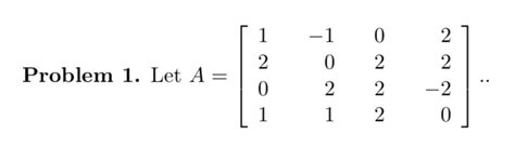 Problem Let A Chegg Com