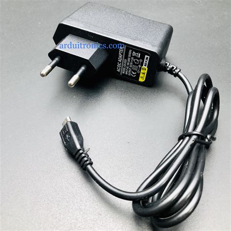 Raspberry Pi Power Adapter 5v 2a Micro Usb หัวปลั๊ก Eu Arduino