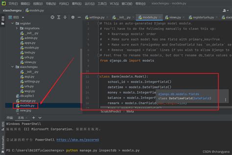 Django如何连接mysql中已有的数据库django连接已有数据库 Csdn博客