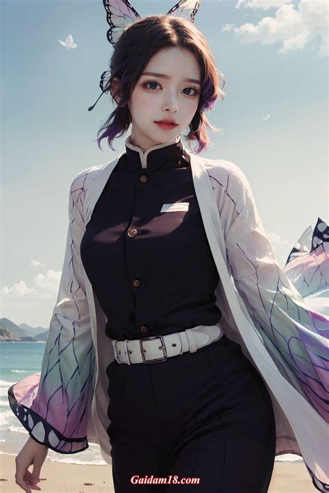 Ảnh sex D Cosplay Kochou Shinobu Kimetsu no Yaiba Ảnh Sex D Ảnh Sex Ai Hình Sex Hot Girl