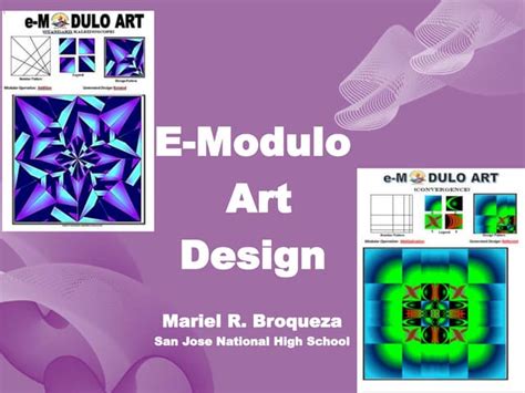 Converging Modulo Art Ppt