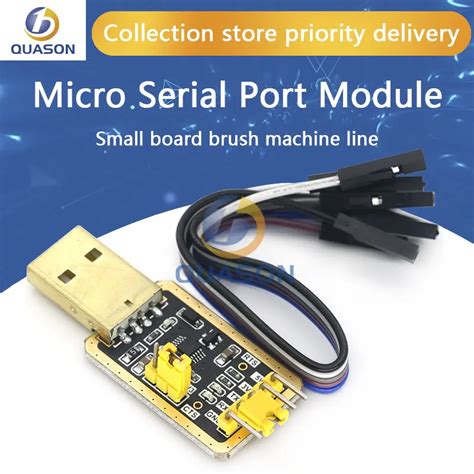 CH Mini Serial Port Module Of PL CH E RS To TTL Module Upgrade USB To Serial